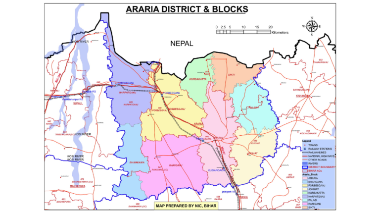 Araria - District Profile - UdyogMitraBihar