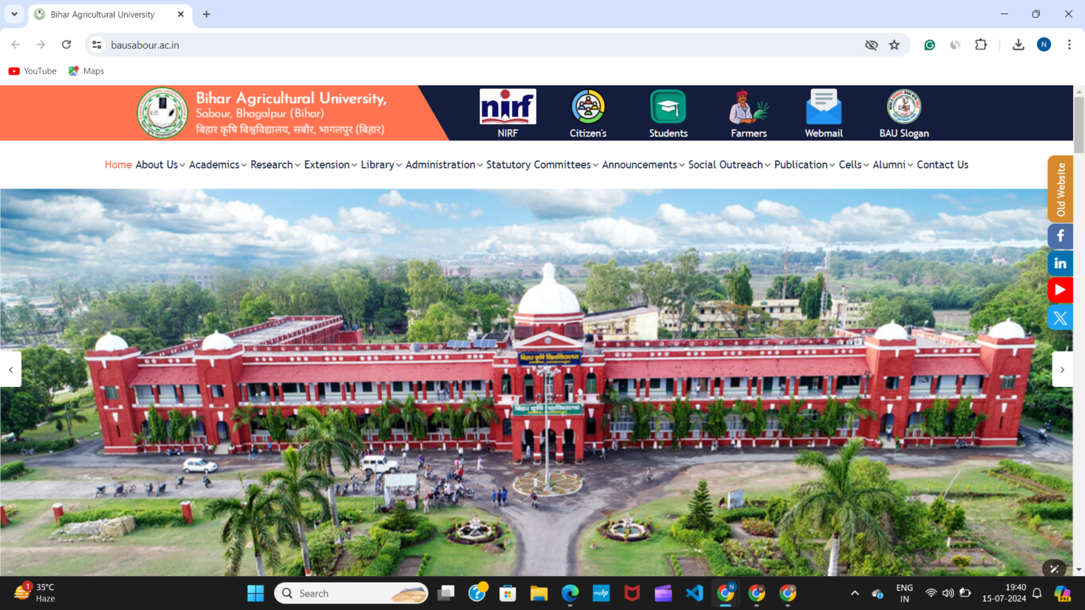 BAU Sabour Recruitment 2024 for 187 Vacant Professors and Scientists ...